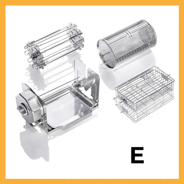 Stainless Steel Rotating Grill – michaer