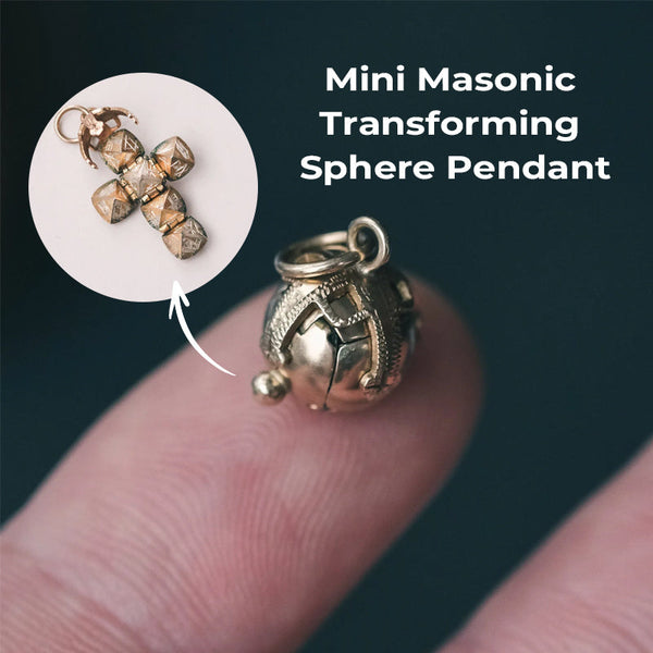 Mini Masonic Transforming Sphere Pendant – michaer